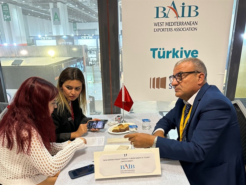 BAİB - Batı Akdeniz İhracatçılar Birliği - BAİB Marble İzmir'de alım ...